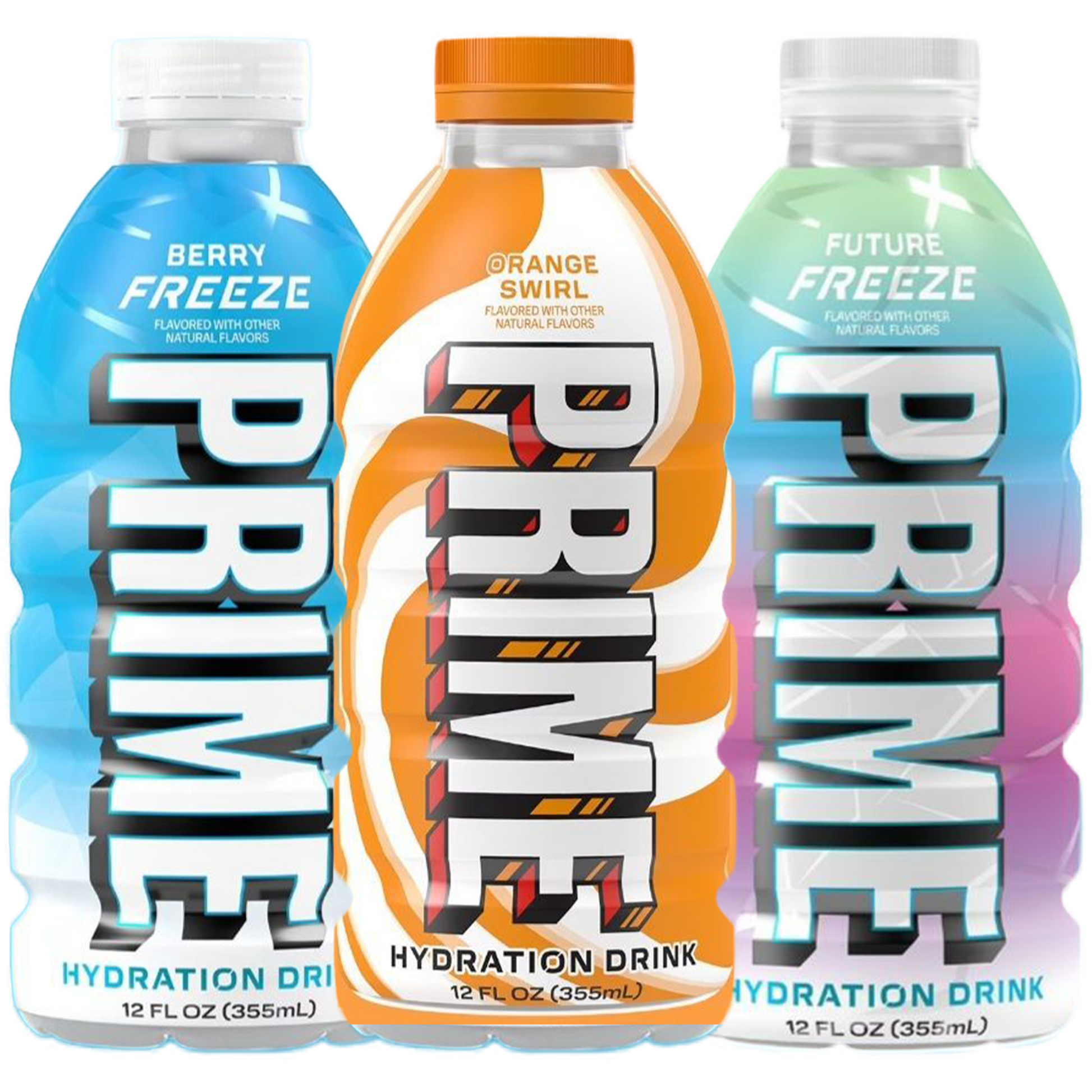 NEW Mini PRIME Hydration Bundle (Orange Swirl, Berry Freeze & Future ...