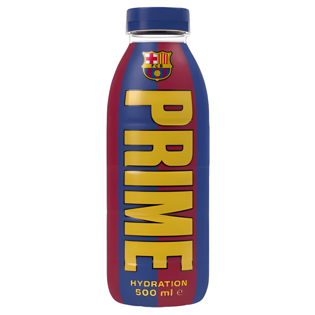 Prime Hydration FC BARCELONA Limited Edition Bottle (500ml) - Candy ...