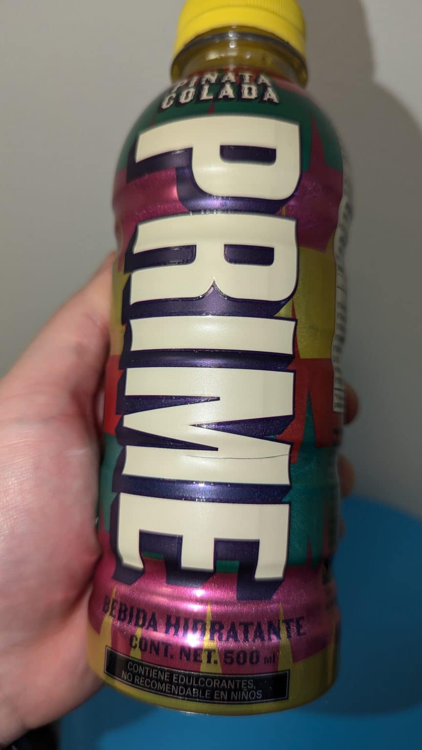 Damaged RARE PRIME Hydration Pinata Colada Limited Edition Mexico ...